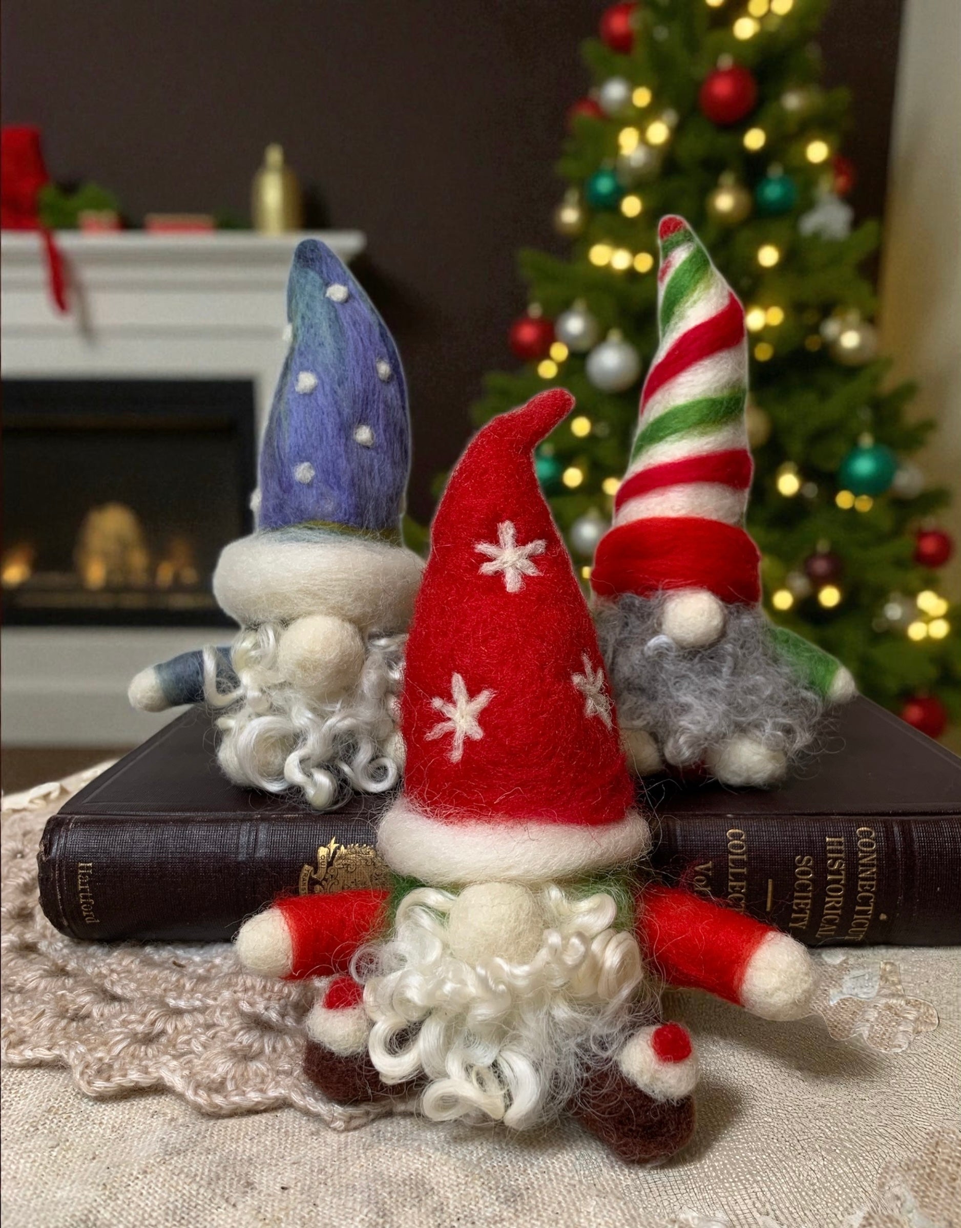 Christmas & Winter Felted Animals – Handcrafted Woodland Creatures ...