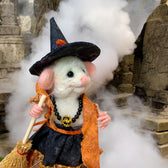 Filomena the Mouse – OOAK Needle Felted Natural Fiber Doll | Handmade ...