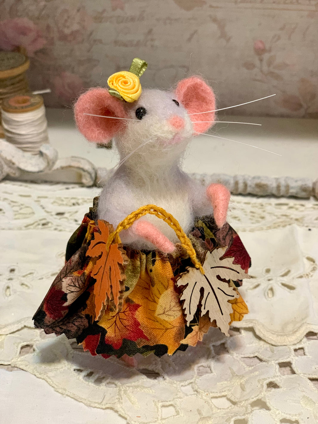 Autumn & Thanksgiving Felted Animals – Handcrafted Woodland Creatures ...