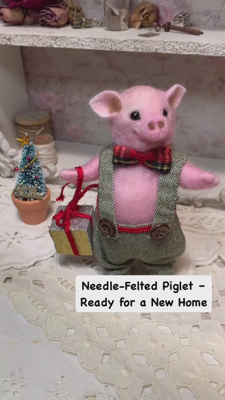 Christmas & Winter Felted Animals – Handcrafted Woodland Creatures ...