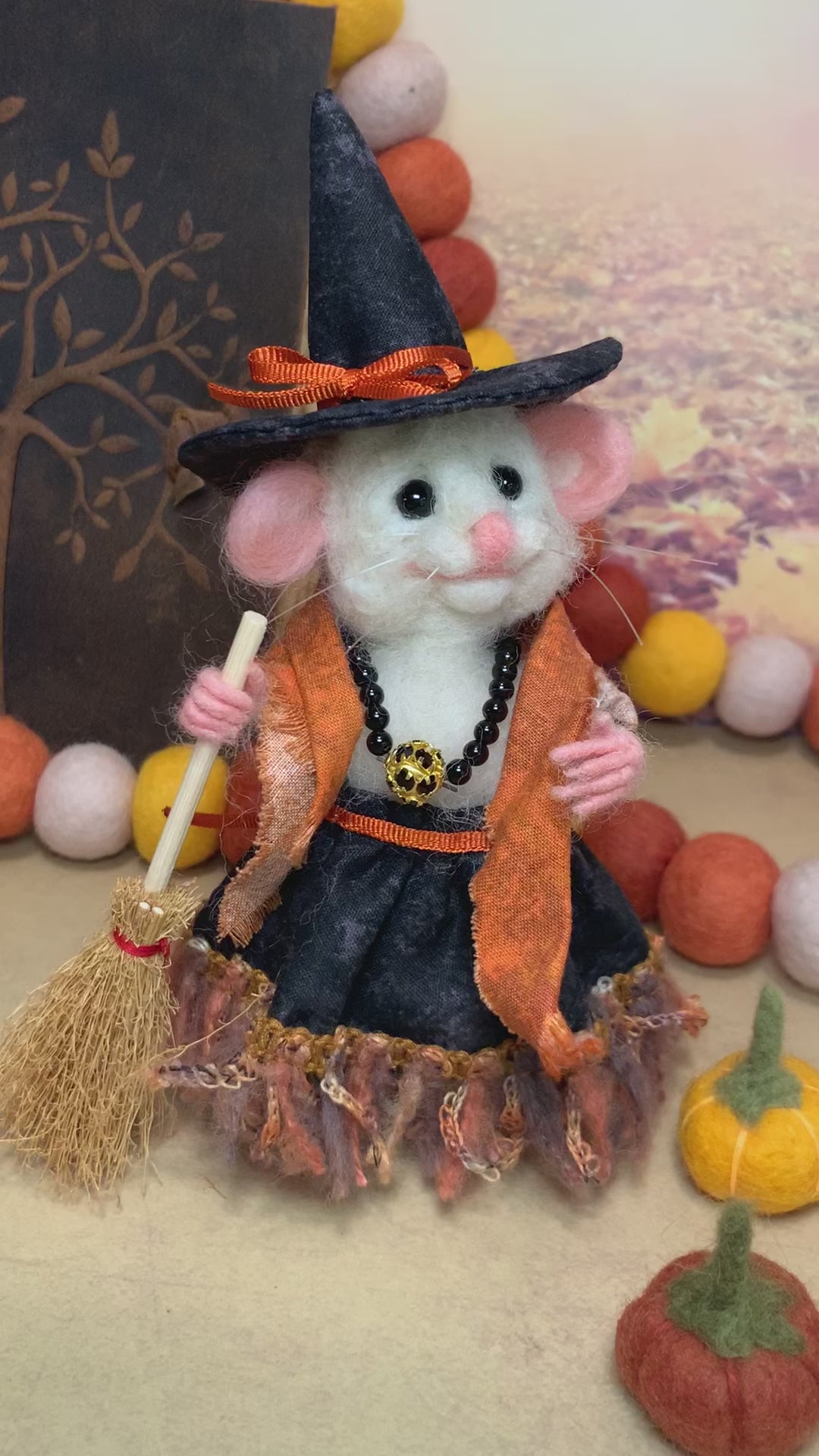 Felted Mice Collection – Handcrafted Natural Fiber Creatures ...